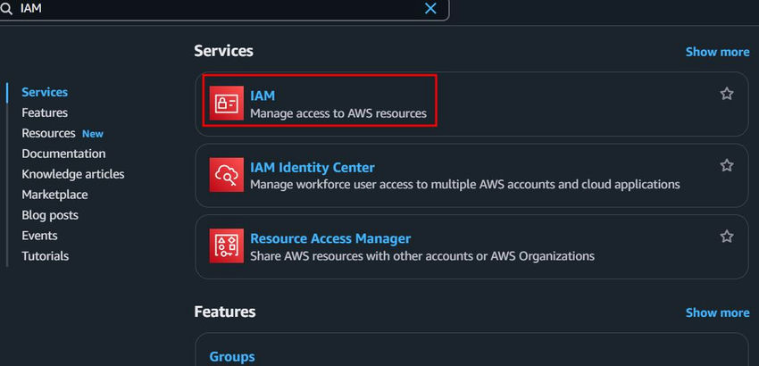 How to Create an User in AWS