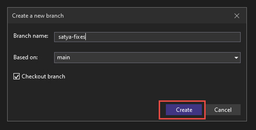 How To Create And Manage Branches For Github Repository Using Visual 0021