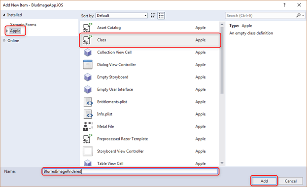 How To Create And Use A Blurred Image In Xamarinforms