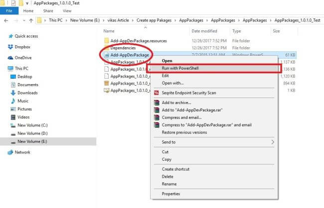 How To Create An App Packages In Uwp Project 3179