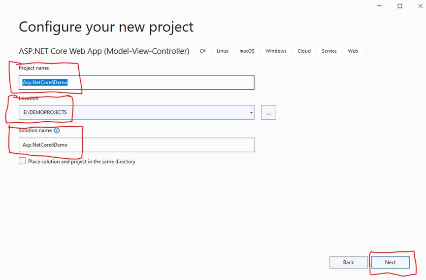 How To Create ASP.NET Core MVC 6.0 Application