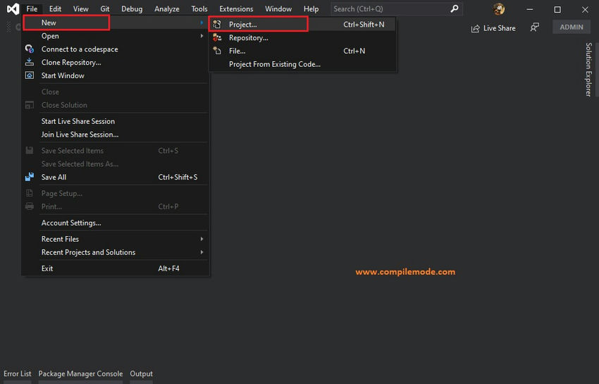 How To Create ASP.NET Core MVC Application