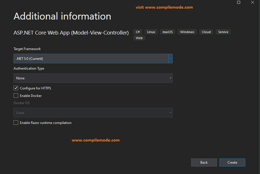 How To Create ASP.NET Core MVC Application