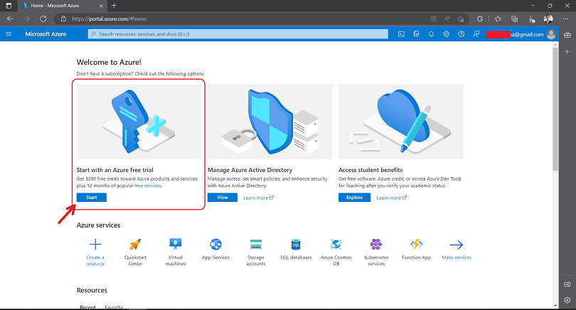 How To Create Azure Free Account
