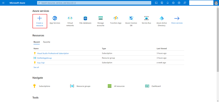 How To Create Azure Sql Database Using Azure Portal