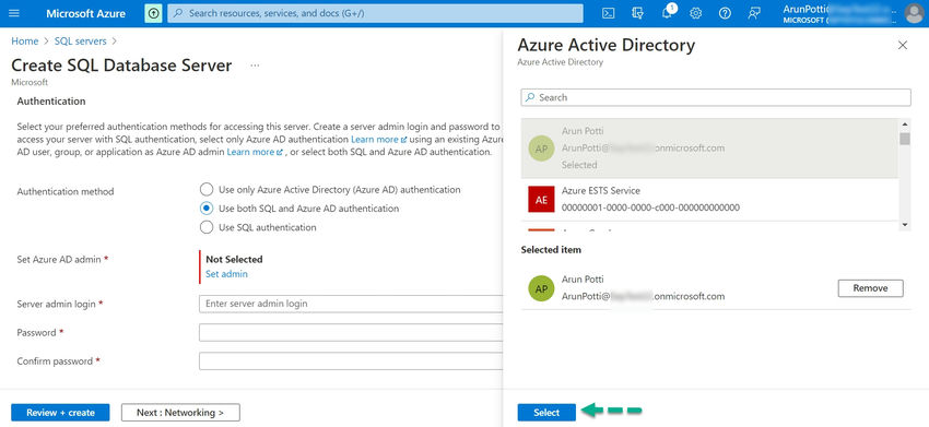 How To Create Azure Sql Server Database In The Microsoft Azure Portal