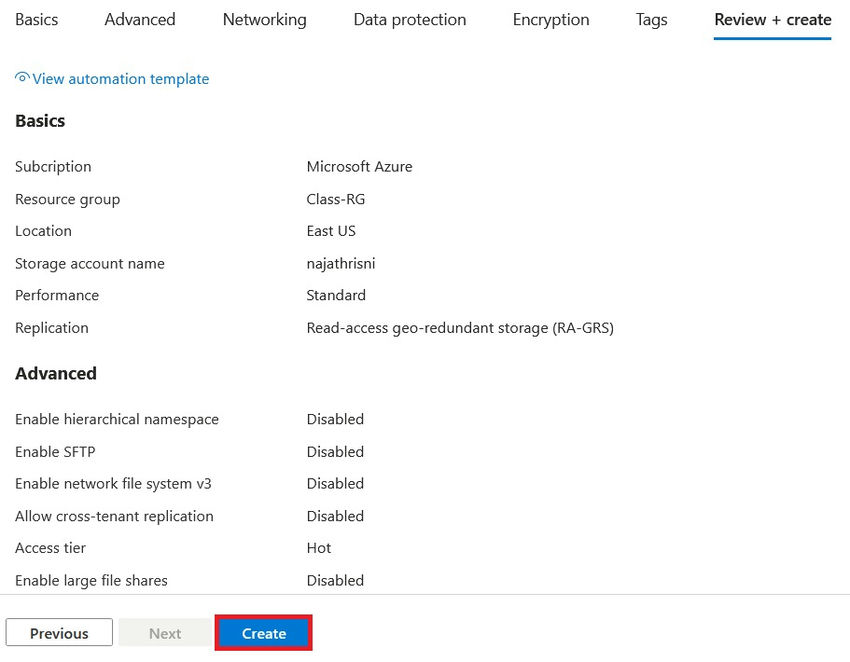 How To Create Azure Storage Account And Configure To Windows 11 1367