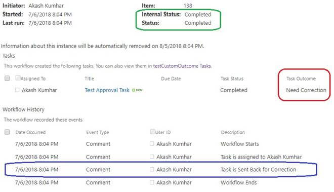 How To Create Custom Task Outcomes In SharePoint 2013 Designer Workflow And How To Use It