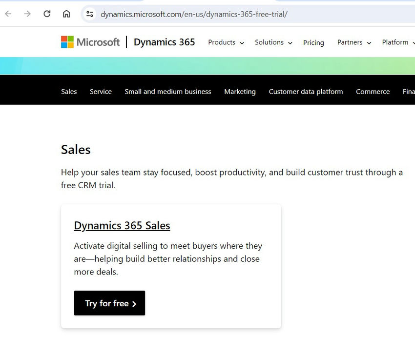 How to Create Dynamics 365 Trial Account