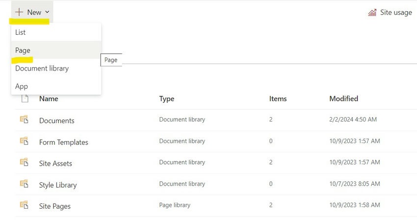 How to Create Modern Site Page in SharePoint Online?