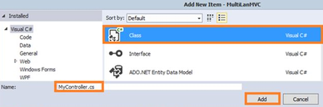 Create Multiple Languages In ASP.NET MVC 4.5 Framework