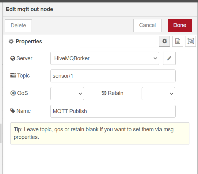 How To Create Node Red Flow For MQTT Message Publish How To Create Node Red Flow For MQTT Message Publish