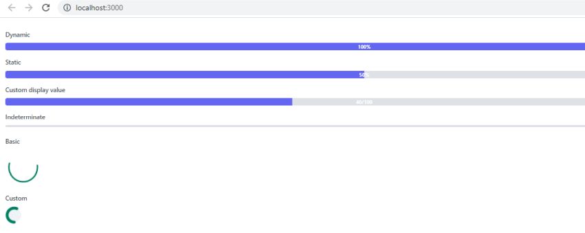 How To Create ProgressBar And ProgressSpinner Using PrimeReact ...