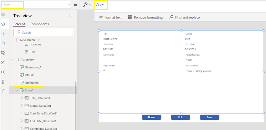 How to Create Reusable Form Control in PowerApps