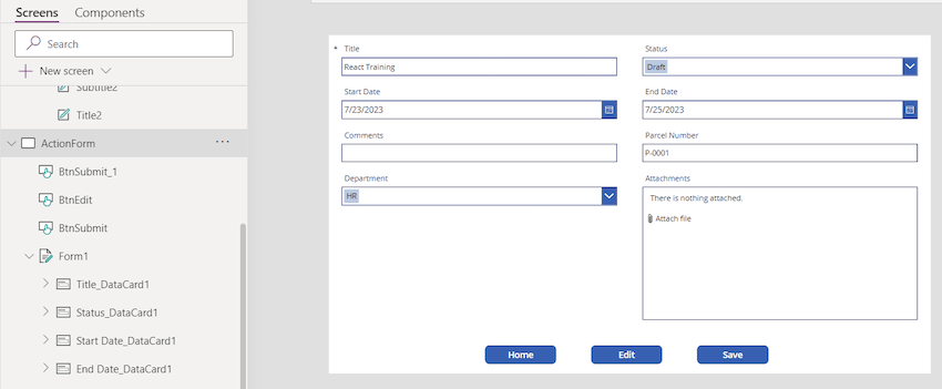How to Create Reusable Form Control in PowerApps