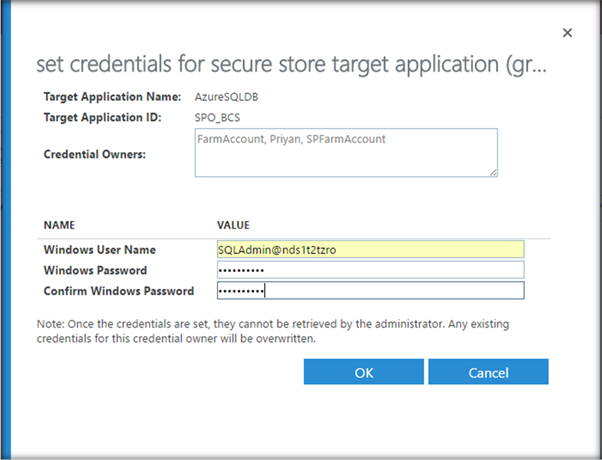 How To Create Secure Store Target Application In SharePoint Online