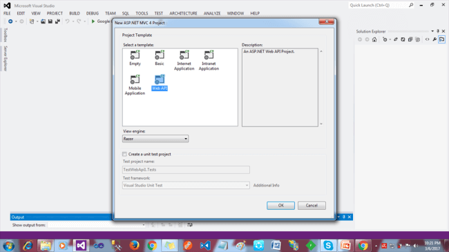 How To Create Simple Web API Using ASP.NET