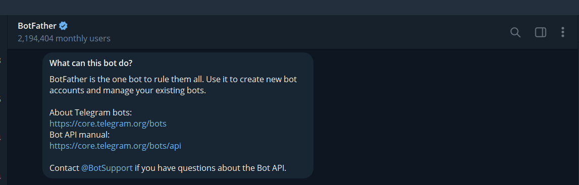How to Create Telegram Bot?