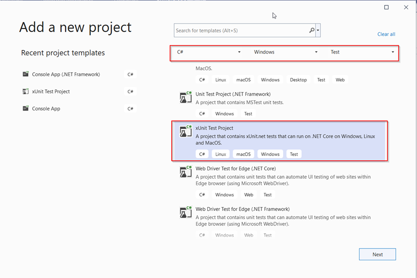 How To Create xUnit Test In Visual Studio 2022
