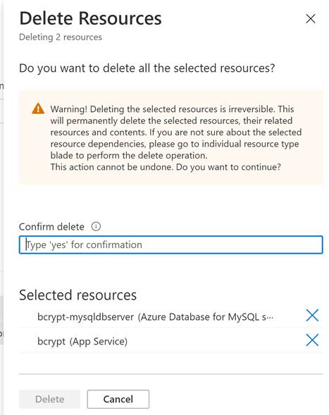 How to Delete Resources In Azure