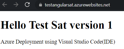 How To Deploy An Angular Application Using Visual Studio Code