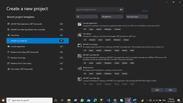 How To Deploy ASP.NET Core 5 WebAPI Website On Server Using Visual ...