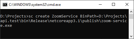 Deploying .NET Core Background Service On Windows