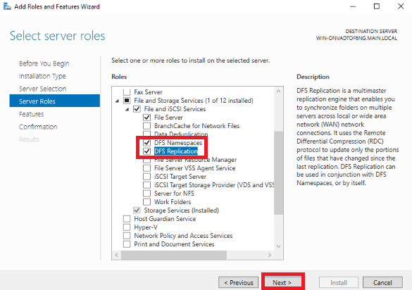 How to Do Distributed File System (DFS) In Server