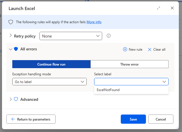 How to Do Error Handling in Power Automate Desktop Flow (PAD)