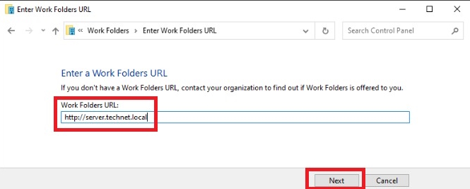 How to Do Work Folder in Windows Server?