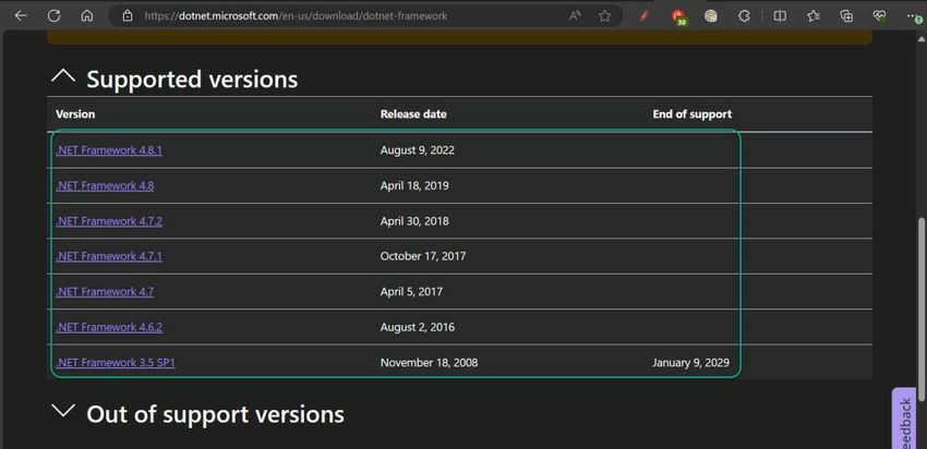 How to Download and Install the .NET Developer Framework?