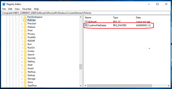 How To Enable Delete Confirmation Dialog In Windows 10