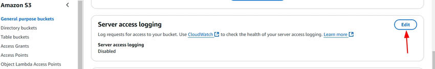 How to Enable Logging in Amazon S3
