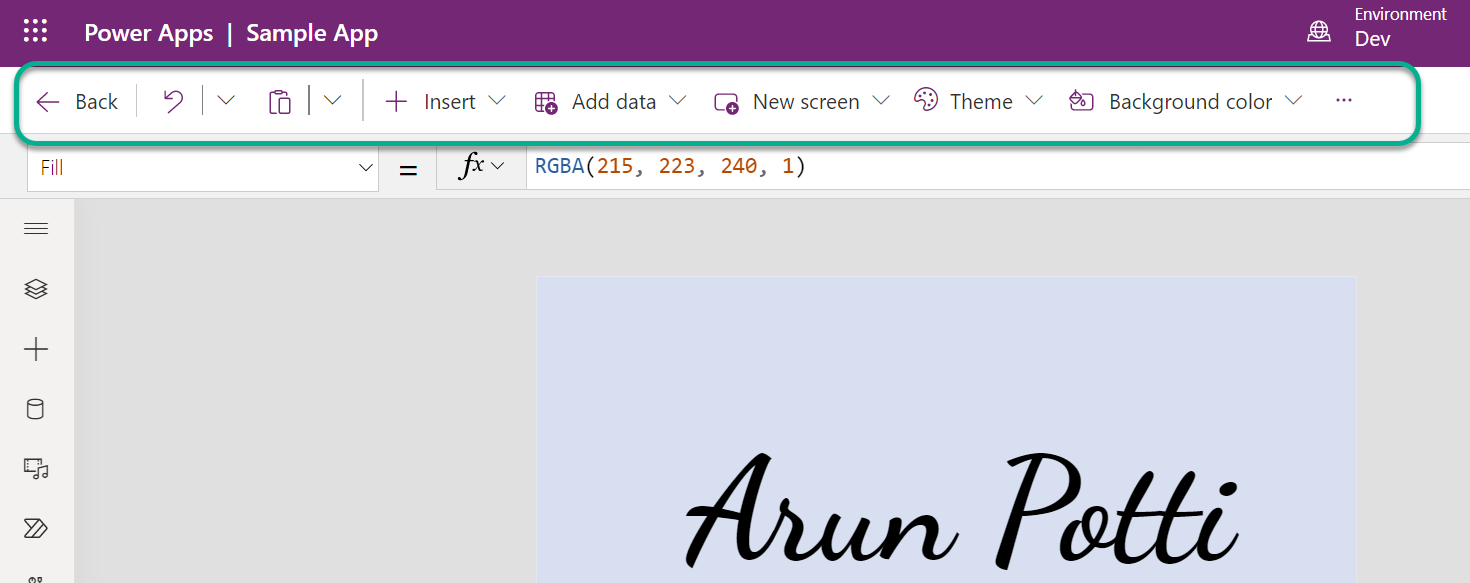 How To Enable The Modern Command Bar Experience In The Canvas Apps