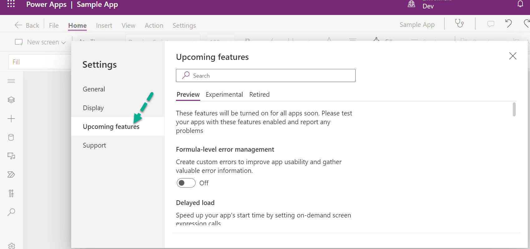How To Enable The Modern Command Bar Experience In The Canvas Apps