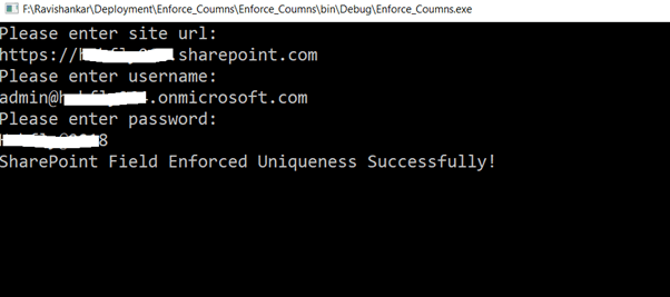 How To Enforce Unique Value For SharePoint Columns Using C#