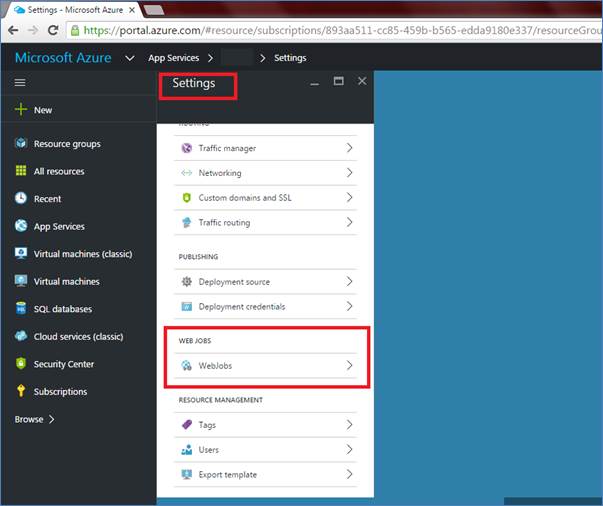How To Execute a Scheduled Job In Azure Portal