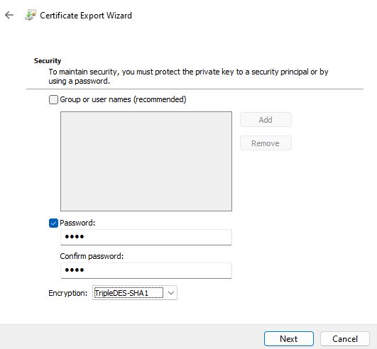 How to export .pfx certificate using Microsoft Management Console (MMC) How to export .pfx certificate using Microsoft Management Console (MMC)