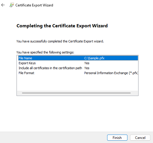 How to export .pfx certificate using Microsoft Management Console (MMC) How to export .pfx certificate using Microsoft Management Console (MMC)