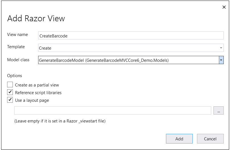 How To Generate Barcode In Aspnet Mvc Core