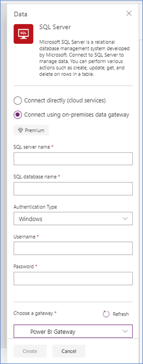 How To Get Data From On Premise SQL Server Database In PowerApps