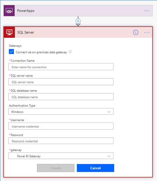 How To Get Data From On Premise SQL Server Database In PowerApps
