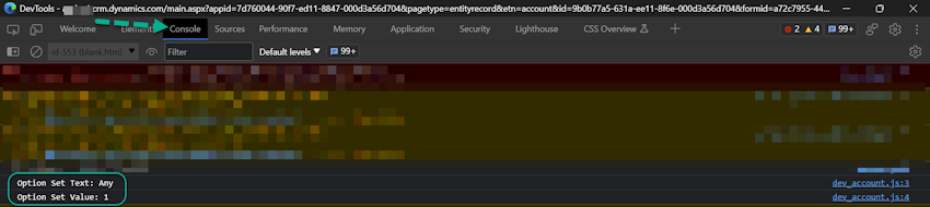 How To Get The Choice Text And Value In Dataverse Using Javascript 4582
