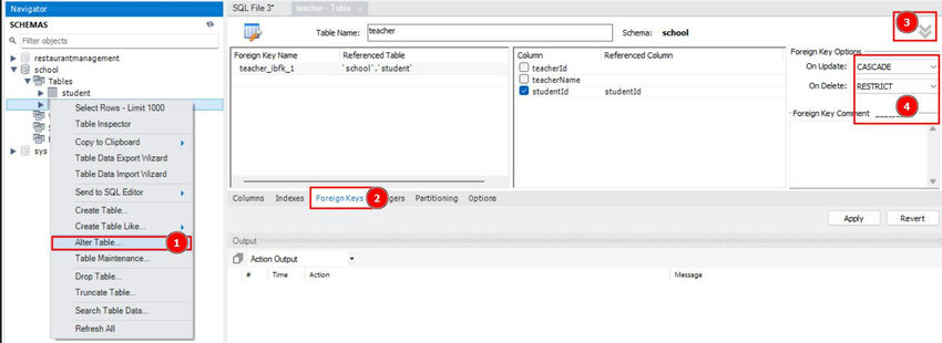 How To Handle Foreign Key Constraints In MySQL