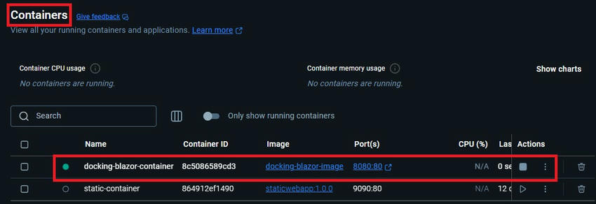 How to Host Blazor WASM on Docker