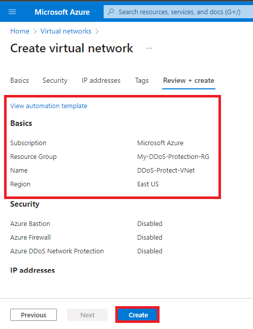 How To Implement Azure DDoS Protection Plan For Virtual Networks