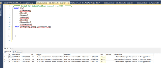 How To Implement NLog In WebAPI