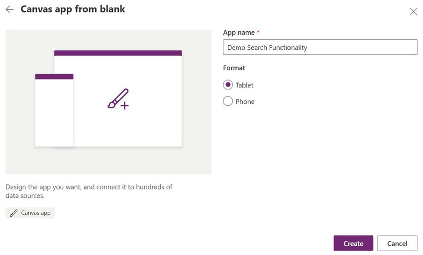 How to Implement Search Function in PowerApps
