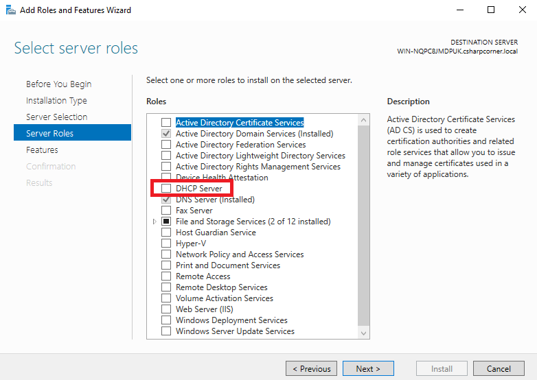 How to Install DHCP Service in Windows Server?