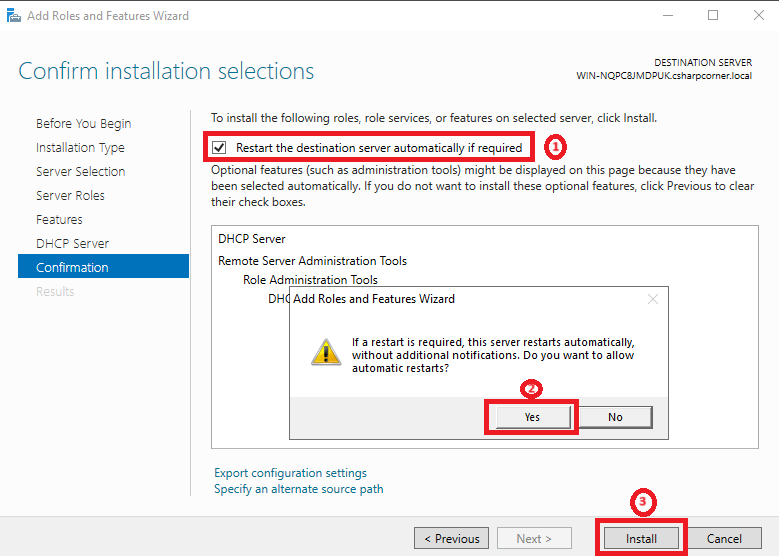 How to Install DHCP Service in Windows Server?